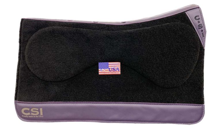 Colored Wear Leather CSI Saddle Pad – CSI Saddle Pads
