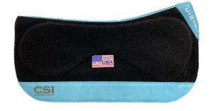 Colored Wear Leather CSI Saddle Pad – CSI Saddle Pads